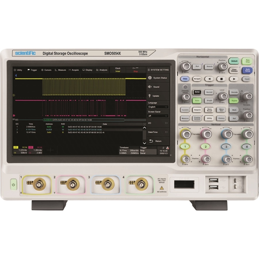 Digital Storage Oscilloscope with MSO | SMO5000X Series